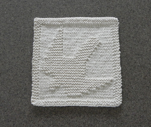 Ravelry: Peregrine Falcon Knit Wash Cloth pattern by Aunt Susan