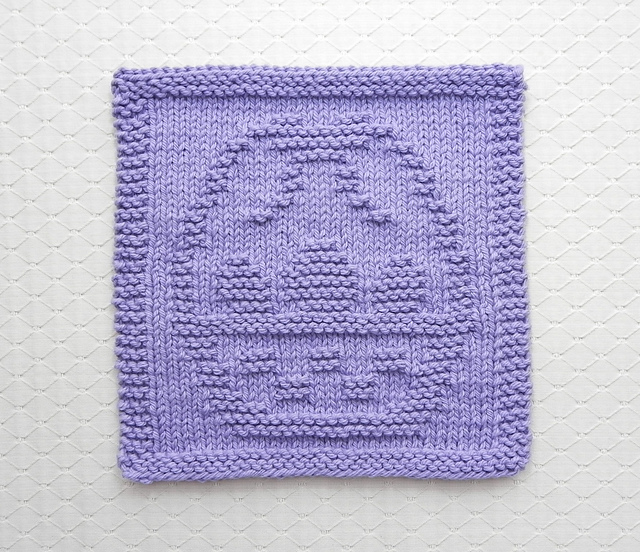 Ravelry: Easter Basket Wash Cloth pattern by Aunt Susan