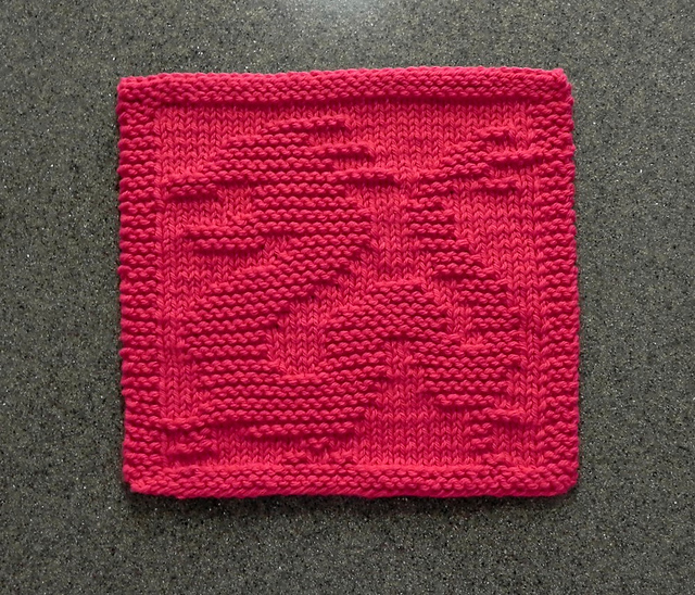 Ravelry: Chinese Dragon Knit Dishcloth pattern by Aunt Susan