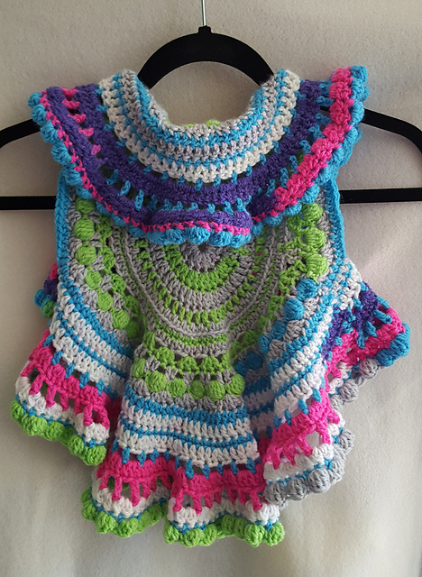 Ravelry: Tiny Tot Circle Vest pattern by Mary Boardman