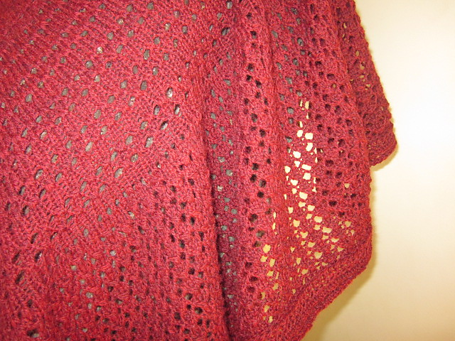 Ravelry: Eyelets and Lace Shawl pattern by Rita Winning