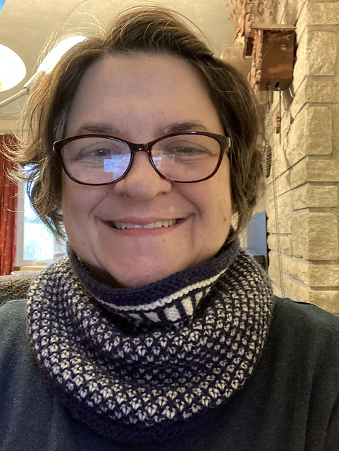 Ravelry: Auntiebonita's Nautical Cowl