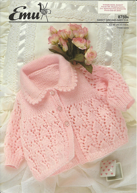 Ravelry: Baby Sweater pattern by Emu Wools Ltd