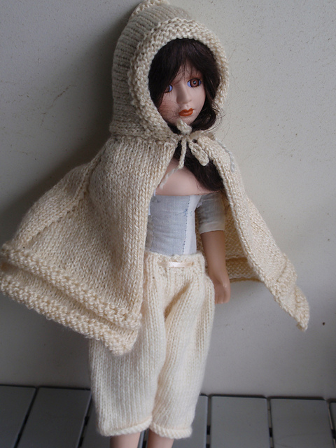 Ravelry: Doll's Red Riding Hood Cloak pattern by Isabel Stratton