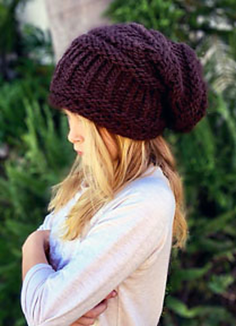 Ravelry: Women's Slouchy Hat pattern by Ava Girl Designs