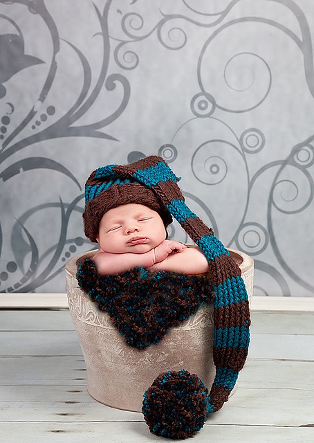 Ravelry: Baby Elf Hat - Evanston pattern by Ava Girl Designs