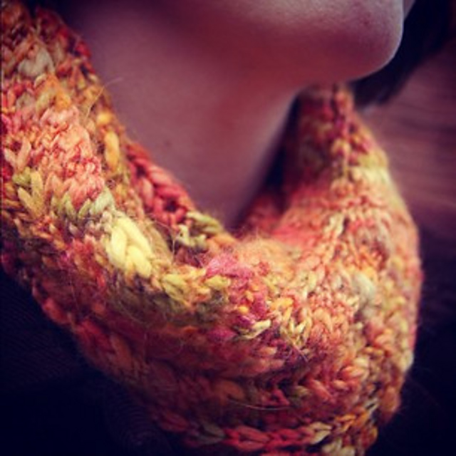 Ravelry: Pumpkin spice cowl pattern by Helen Carmichael