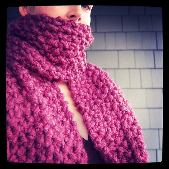 Ravelry: Easy chunky scarf pattern by Helen Carmichael
