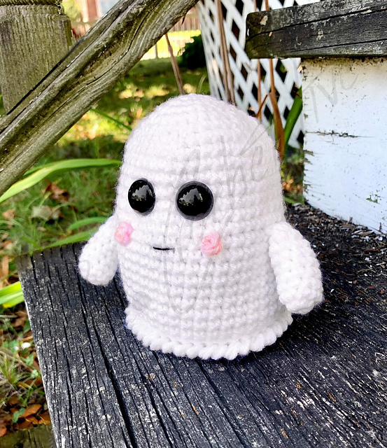 Ravelry: Boo-Boo the Ghost pattern by B. Crochet-tive