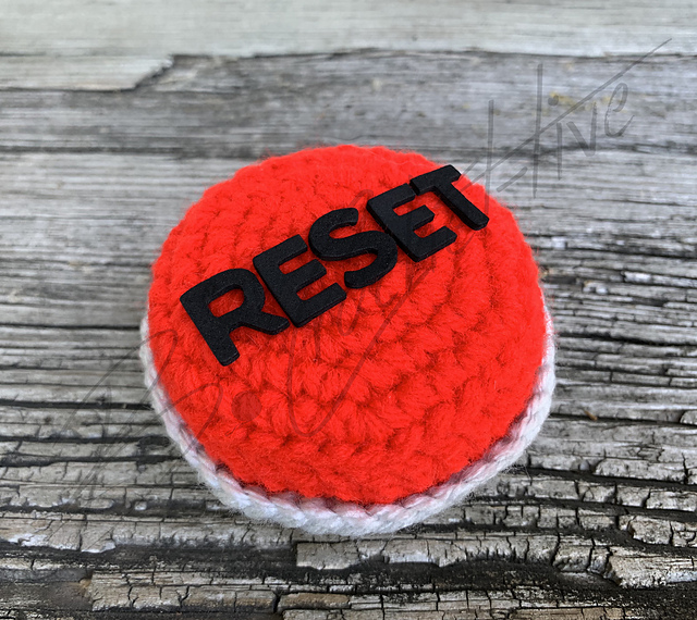 Ravelry: The 2020 Reset Button pattern by B. Crochet-tive