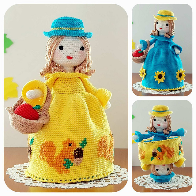 Ravelry: Harvest Reversible Doll pattern by Boja Tesic Desings