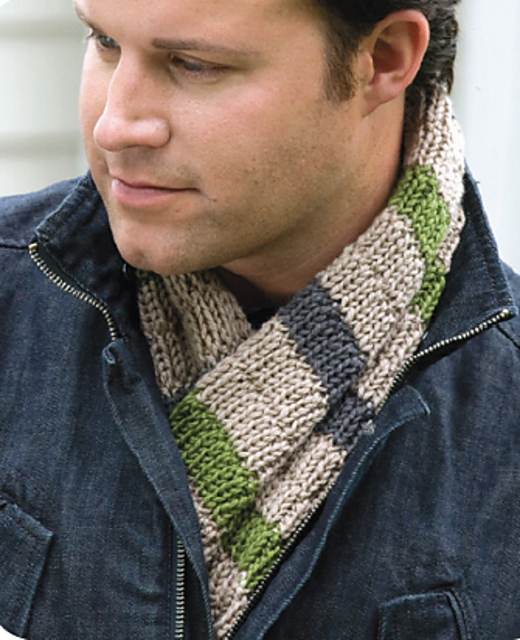 Ravelry: Man's Scarf Knook pattern by Cathy Hardy