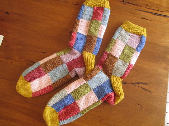 Ravelry: BUHIBUHI's Patchwork Socks