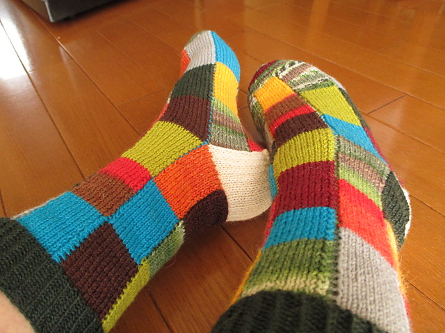 Ravelry: BUHIBUHI's Patchwork Socks