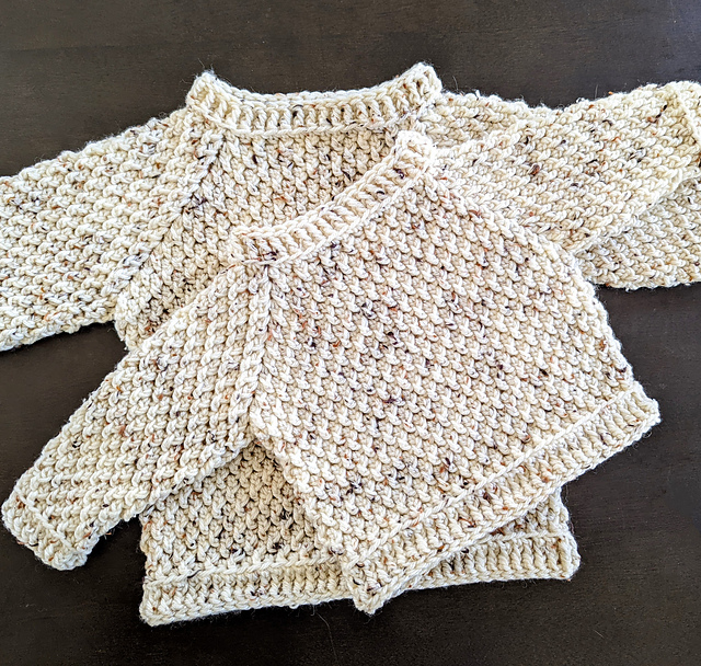 Ravelry: Chunky Crew Neck Baby Sweater pattern by Heartisan Crochet