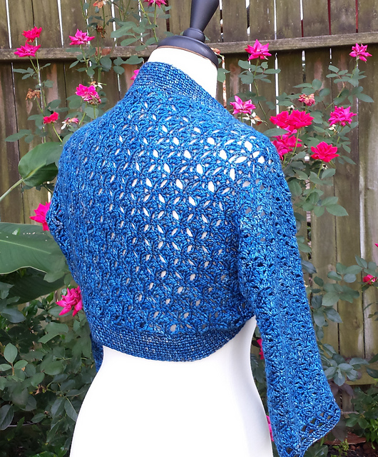 Ravelry: Filigree Lace Shrug pattern by Adrienne Lash