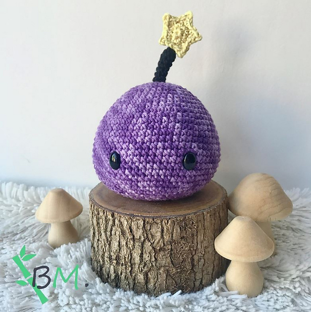 Ravelry: Slime from Stardew Valley pattern by Amy Woodhouse