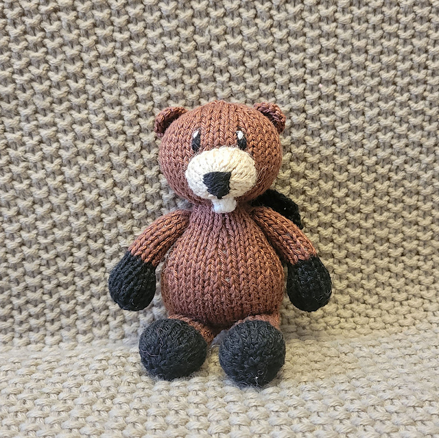 Ravelry: Cute Knitted Beaver pattern by Holly Moore