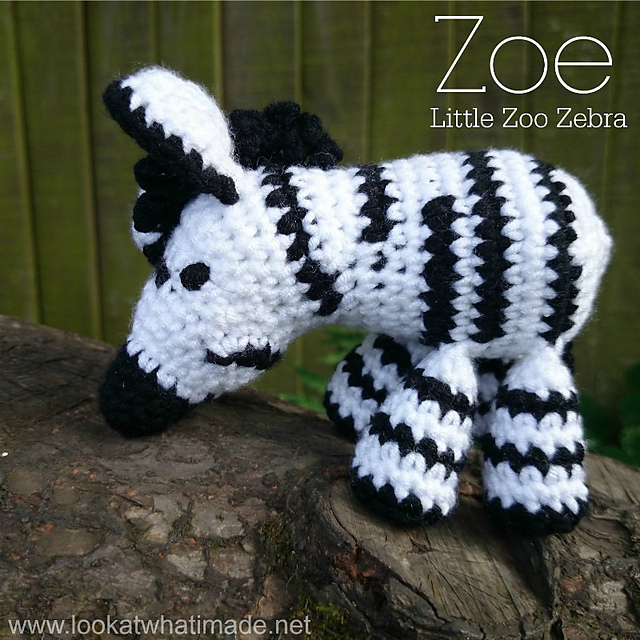 Ravelry: Zoe Zebra pattern by Anette Bak & Dedri Uys