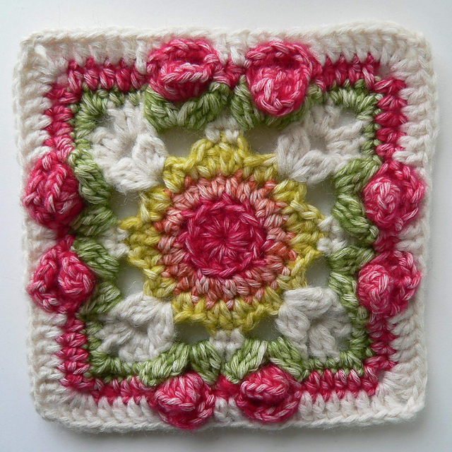 Ravelry: Dedri's Rose Garden pattern by Penny Davis and Dedri Uys