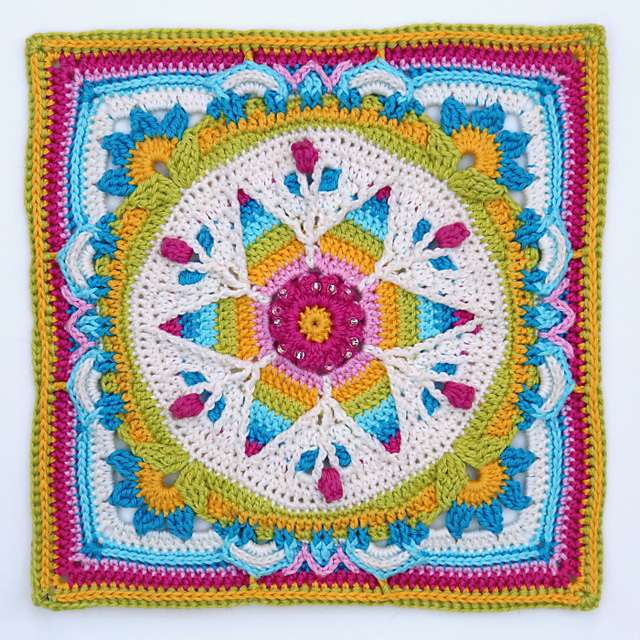Ravelry: Fancy Nancy Square pattern by Dedri Uys