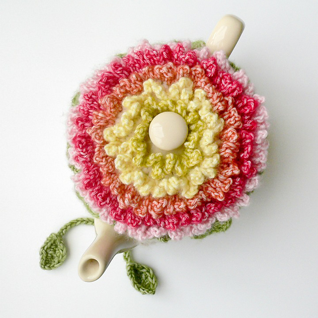 Ravelry: Floral Tea Cozy pattern by Dedri Uys