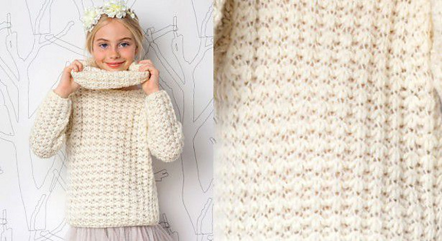 Ravelry: Pull col amovible pattern by Phildar Design Team