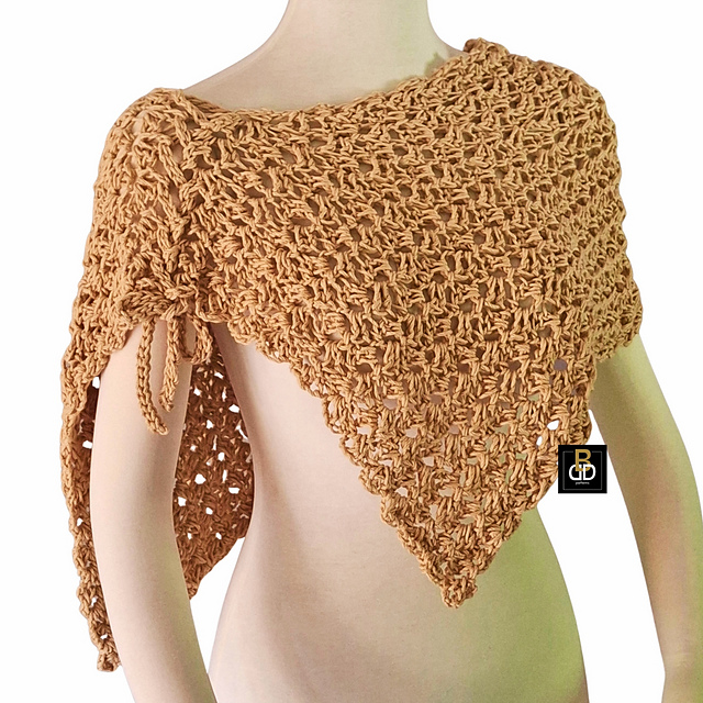 Ravelry: The Lacy Poncho pattern by Janet Brooks
