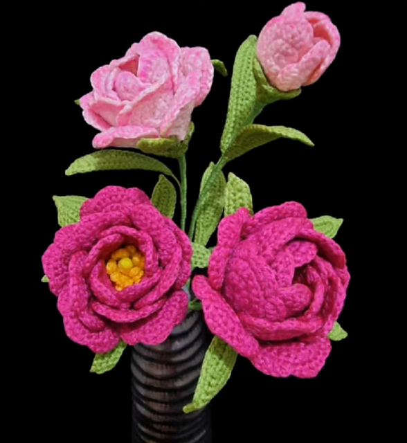 Ravelry: Crochet Peony flower pattern by T Jaik