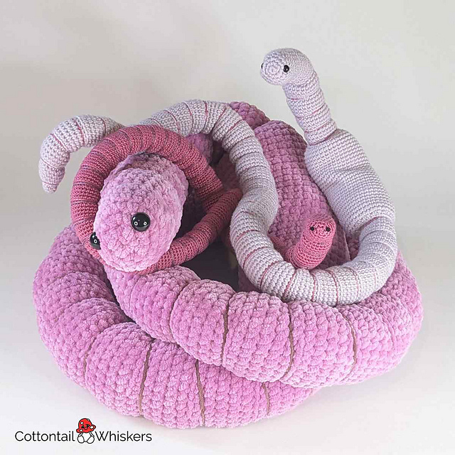 Ravelry: Wellington Earthworm pattern by Bea King