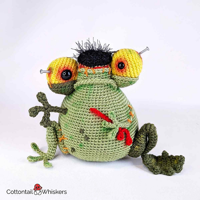 Ravelry: Fester the Frankenstein Toad pattern by Bea King