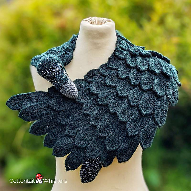 Ravelry: Raven Shawl pattern by Bea King