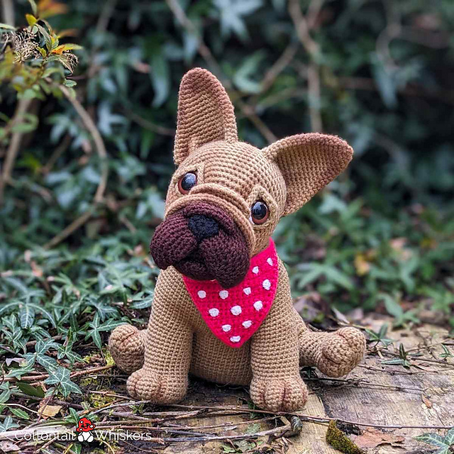 Ravelry: Sitting French Bulldog pattern by Bea King