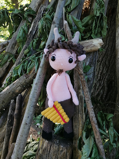 Ravelry: Pan The Piper pattern by Bea McDonald