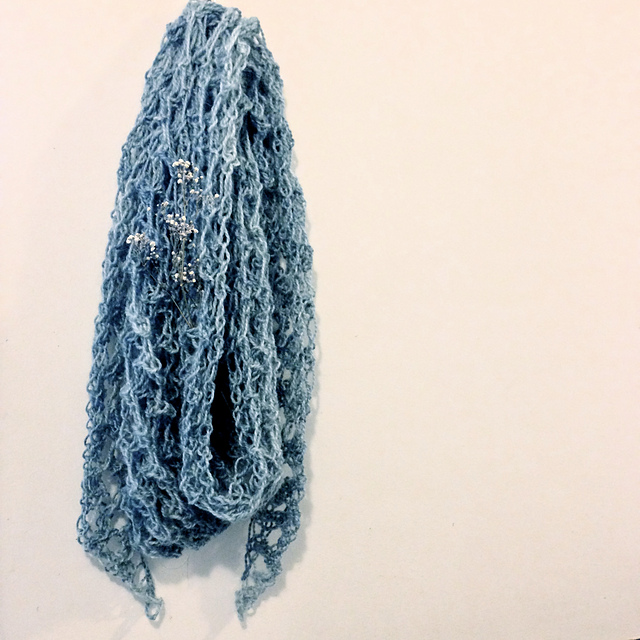 Ravelry: Romantic Blue Shawl pattern by Bea Naretto