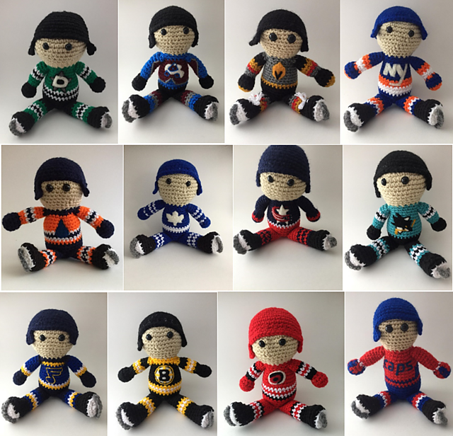 Ravelry: Hockey doll pattern by Bonnie W