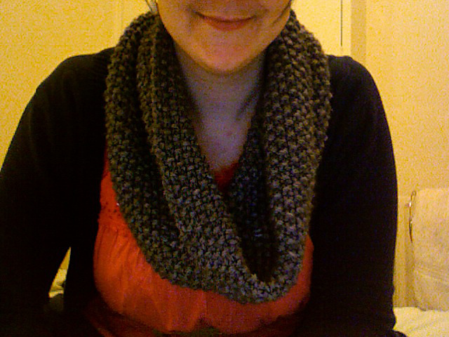 Ravelry: Moss Stitch Cowl pattern by Sheena Knits Canada