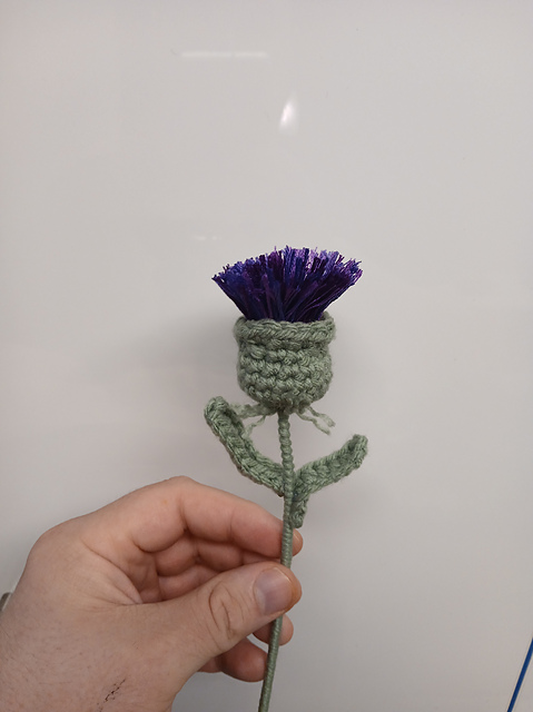 Ravelry: Scottish Thistle pattern by Eric Costello