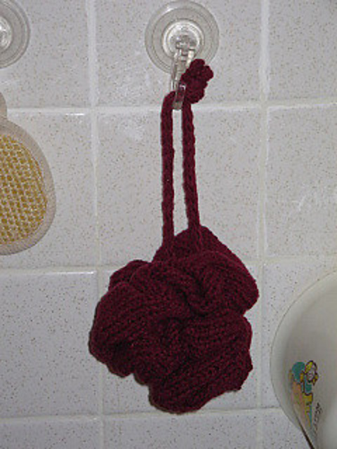 Ravelry: Knitted Bath Puffy pattern by Leigh Radford