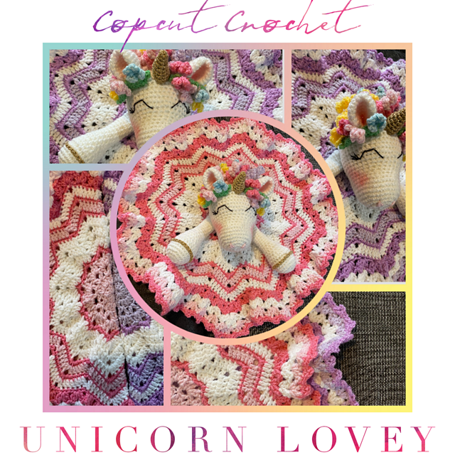 Ravelry: Unicorn Lovey pattern by Natalie Galvin