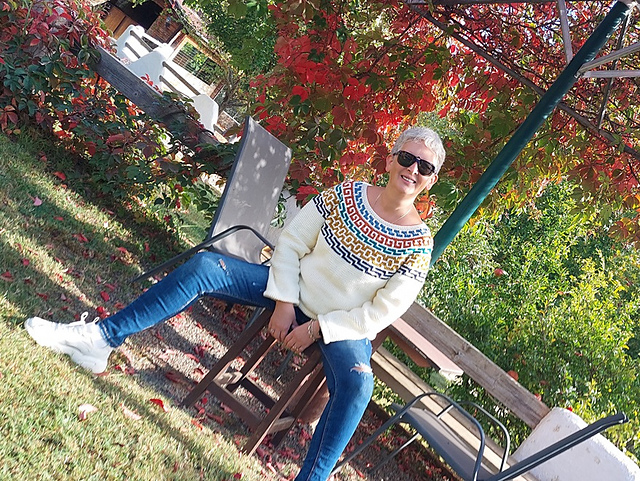 Ravelry: Autumn Mosaic Sweater pattern by BebaBlanket