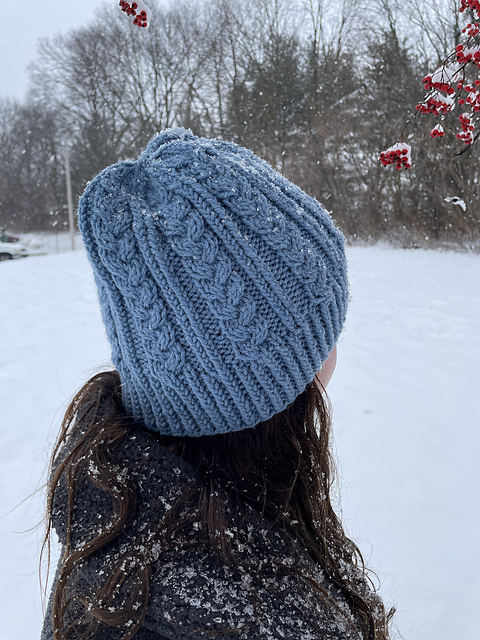 Ravelry: Braided Cables Hat pattern by Becca's Knitting Nook