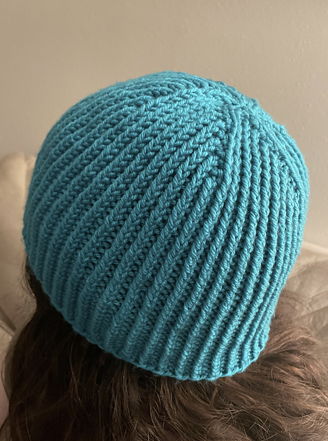 Ravelry: Simply Twisted Beanie pattern by Becca's Knitting Nook