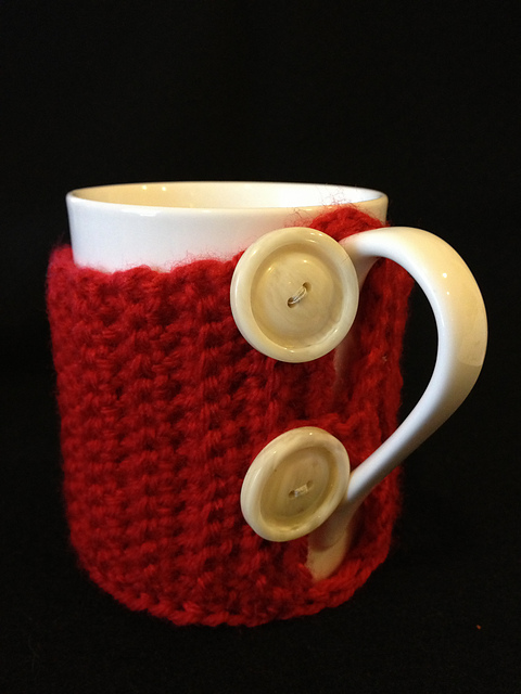 Ravelry: Snug Coffee Cup Cozy pattern by Sharon Abernathy