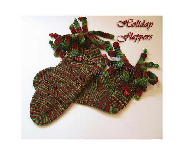 Ravelry: Flapper Socks pattern by Rebecca Mercier