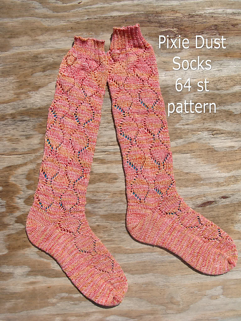 Ravelry: Pixie Dust Socks pattern by Rebecca Mercier