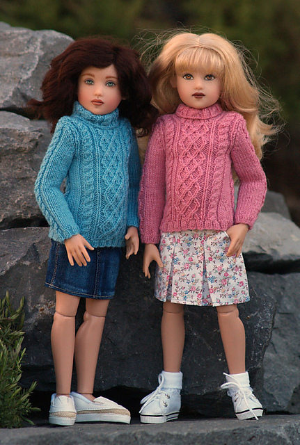Ravelry: Trellis & Twists-CH for Helen Kish's 14" Chrysalis Dolls ...