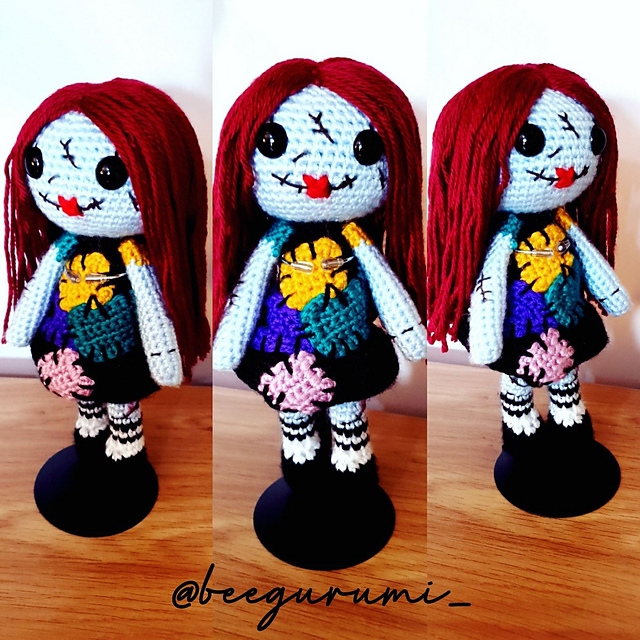 Ravelry: Chibi Patchwork Sally pattern by Bee Clark