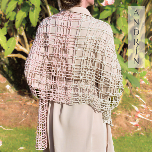 Ravelry: Chal Andrín pattern by Begoña Castillejo Sánchez