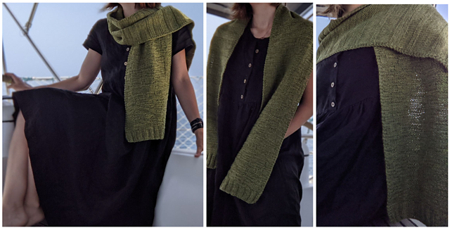 Ravelry: Roll Scarf pattern by Erin Bridgett